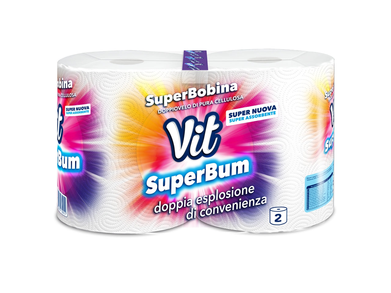 Vit superbum bobina 2 rotoli$ - Galiani Store