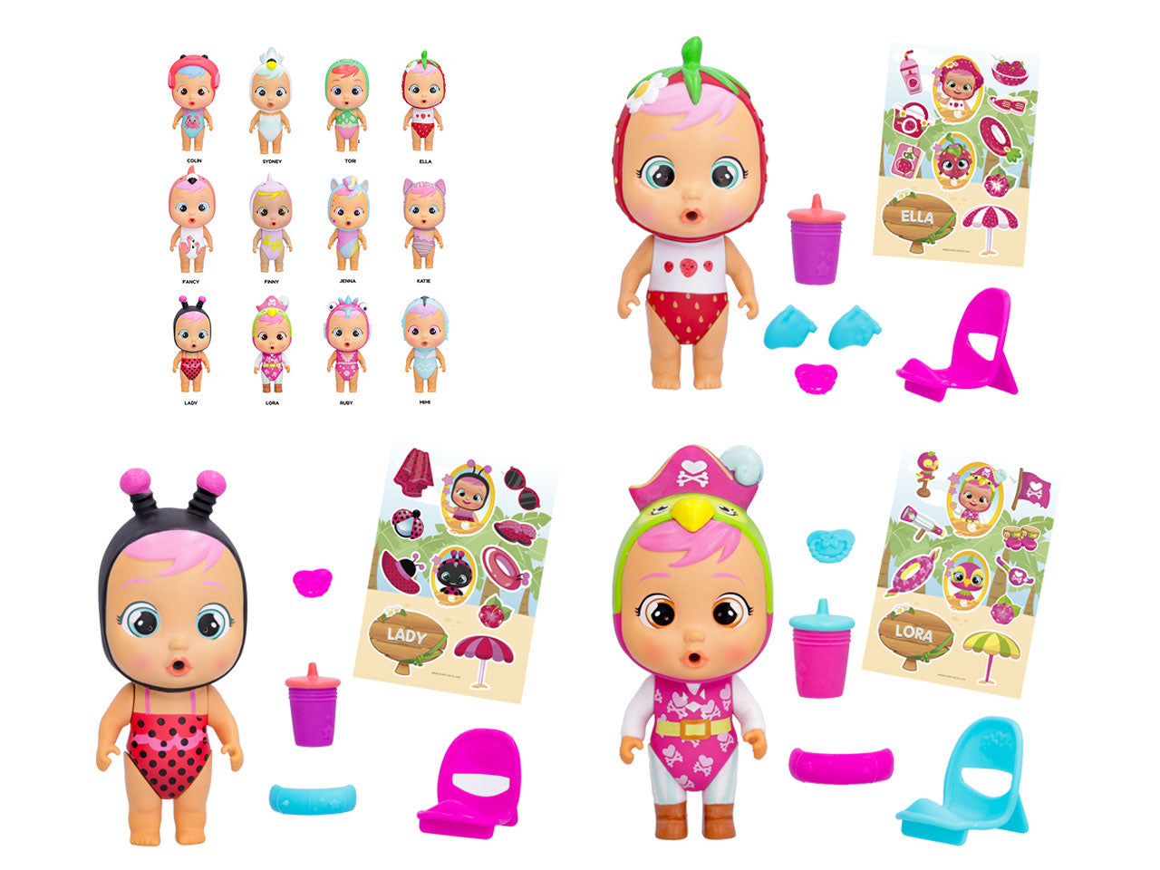 Cry babies magic tears tropical beach babies - Galiani Store